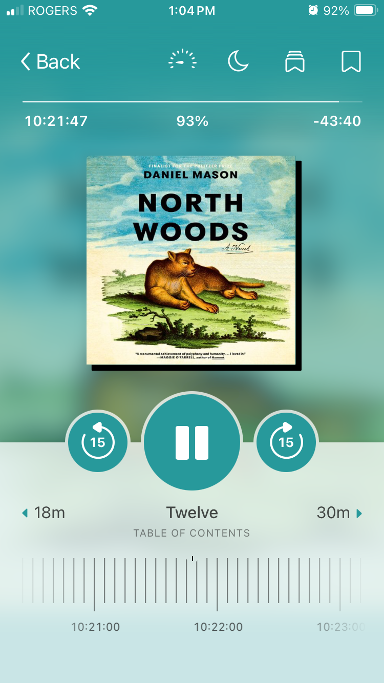 (Audio) Book Review: North Woods by Daniel Mason – Karissa Reads Books