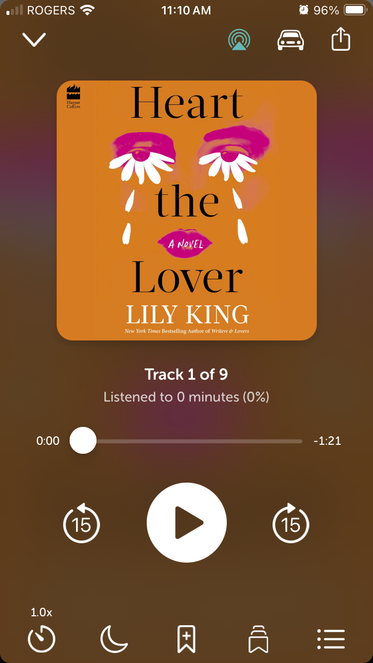 (Audio) Book Review: Heart the Lover by Lily King – Karissa Reads Books